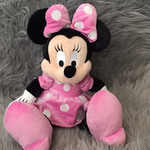 Disney | Toys | Disney Park Stores Minnie Mouse Plush Toy | Poshmark